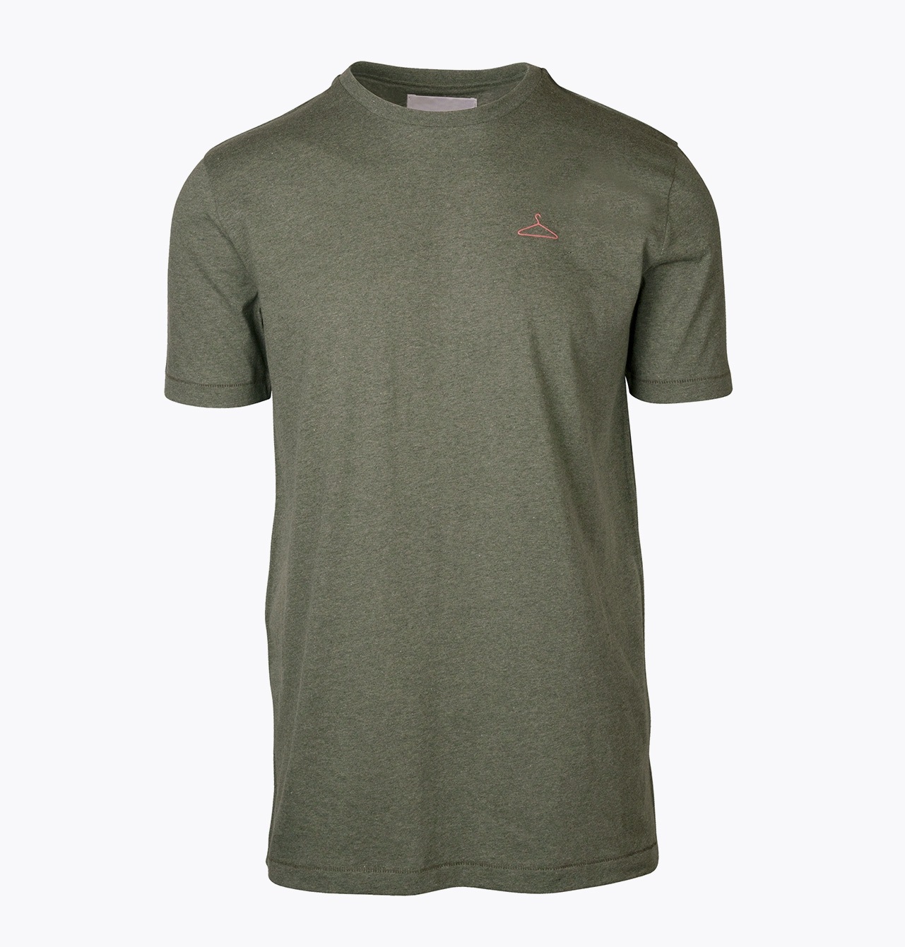 HOLZWEILER MENS HANGER TEE GREEN MELANGE - m.a.s.