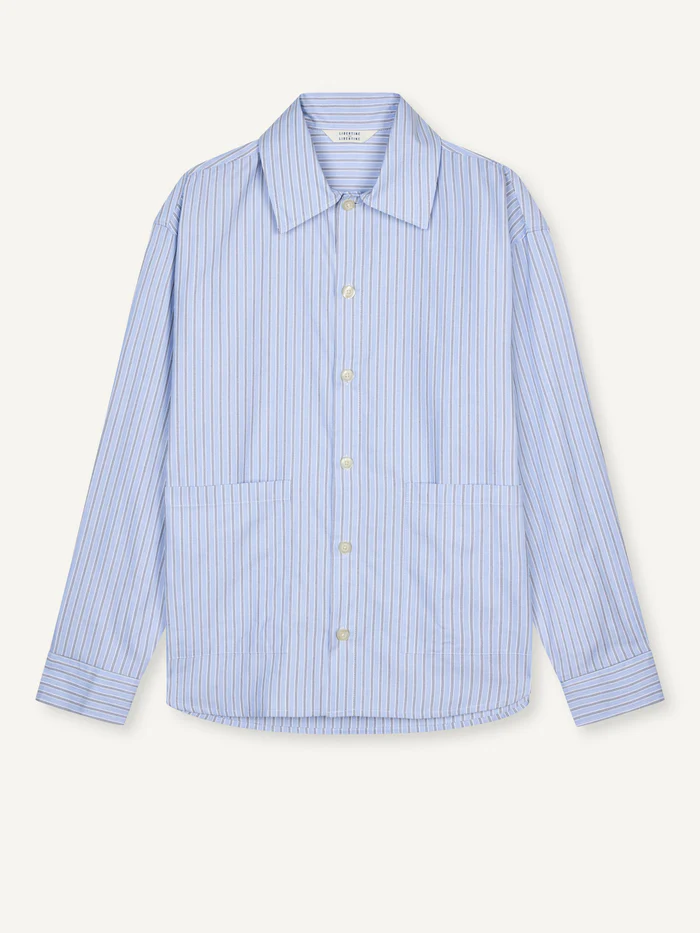 VENTURE Shirt Blue Stripe - m.a.s.